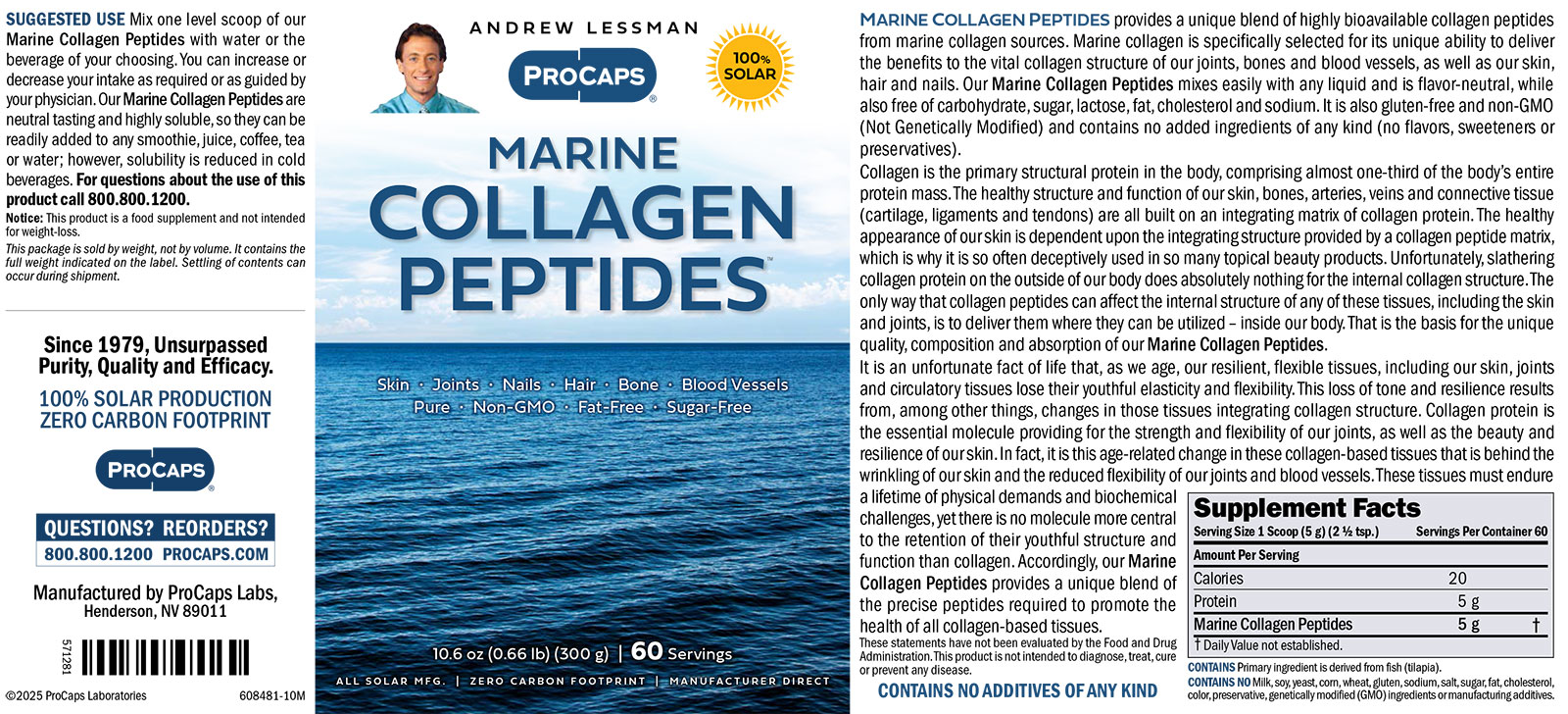 Andrew Lessman Marine Collagen Peptides | HSN
