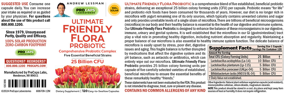 Ultimate Friendly Flora - 30 Capsules - 9276861 | HSN