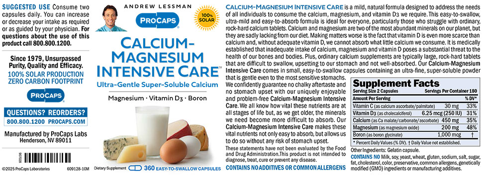 Andrew Lessman Calcium-Magnesium Intensive Care - 60 Capsules | HSN