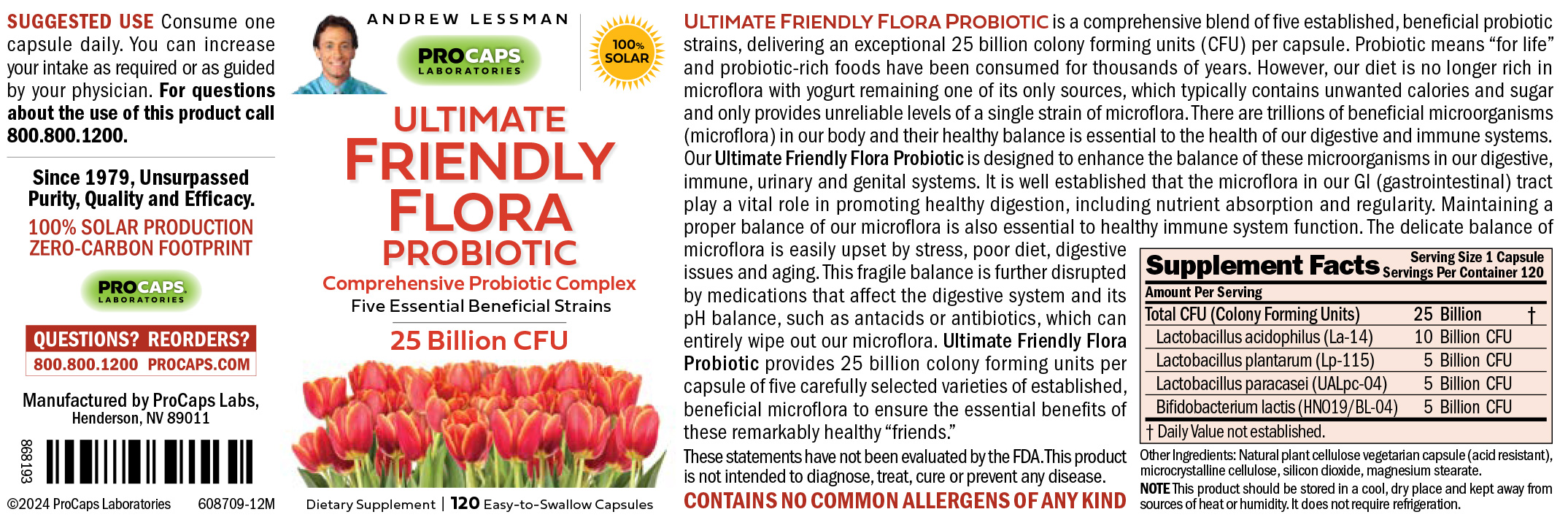 Ultimate Friendly Flora - 30 Capsules - 9276861 | HSN