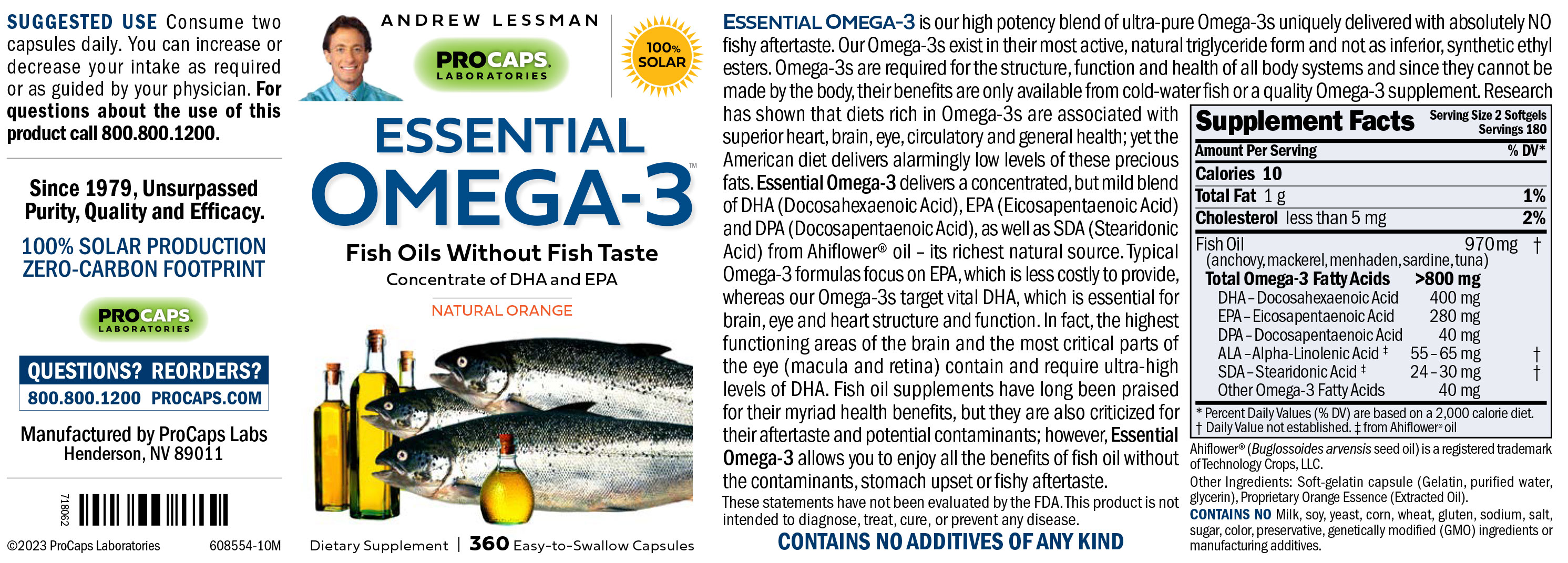 Essential Omega-3 Orange - 10082957 | HSN