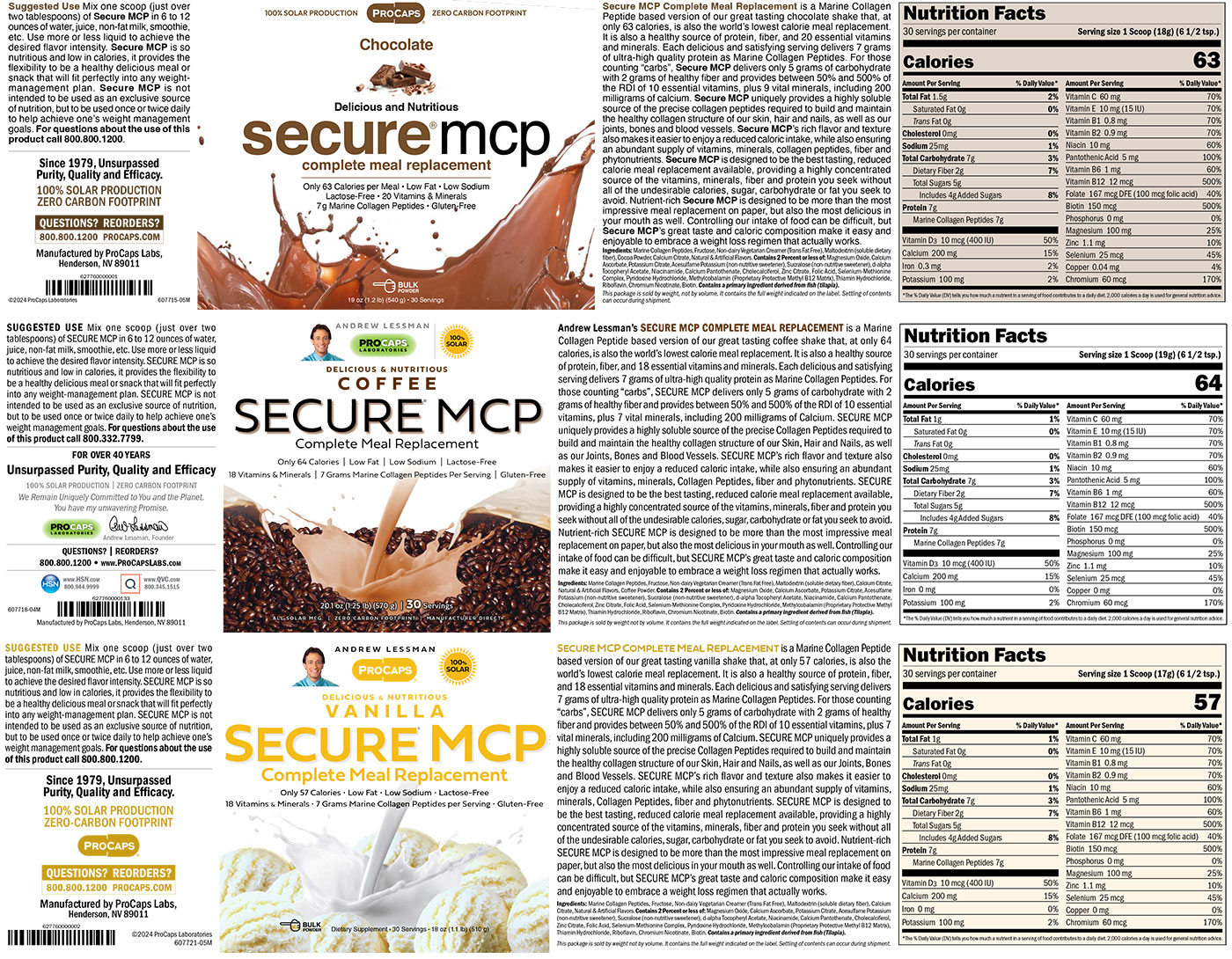 Secure Marine Collagen Peptides Complete Meal Replacement - 10079247 | HSN